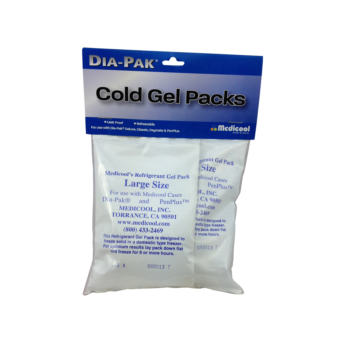 Medicool Dia-Pak Ice Gel Pack - Small (2 pack) - Syringa UK